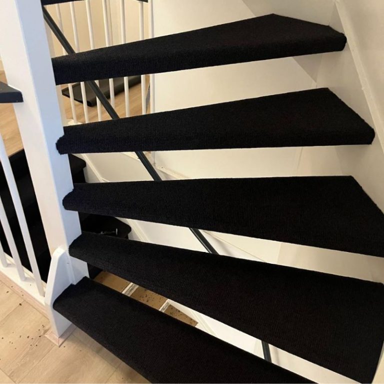 Trap bekleden met PVC - Bacovloeren